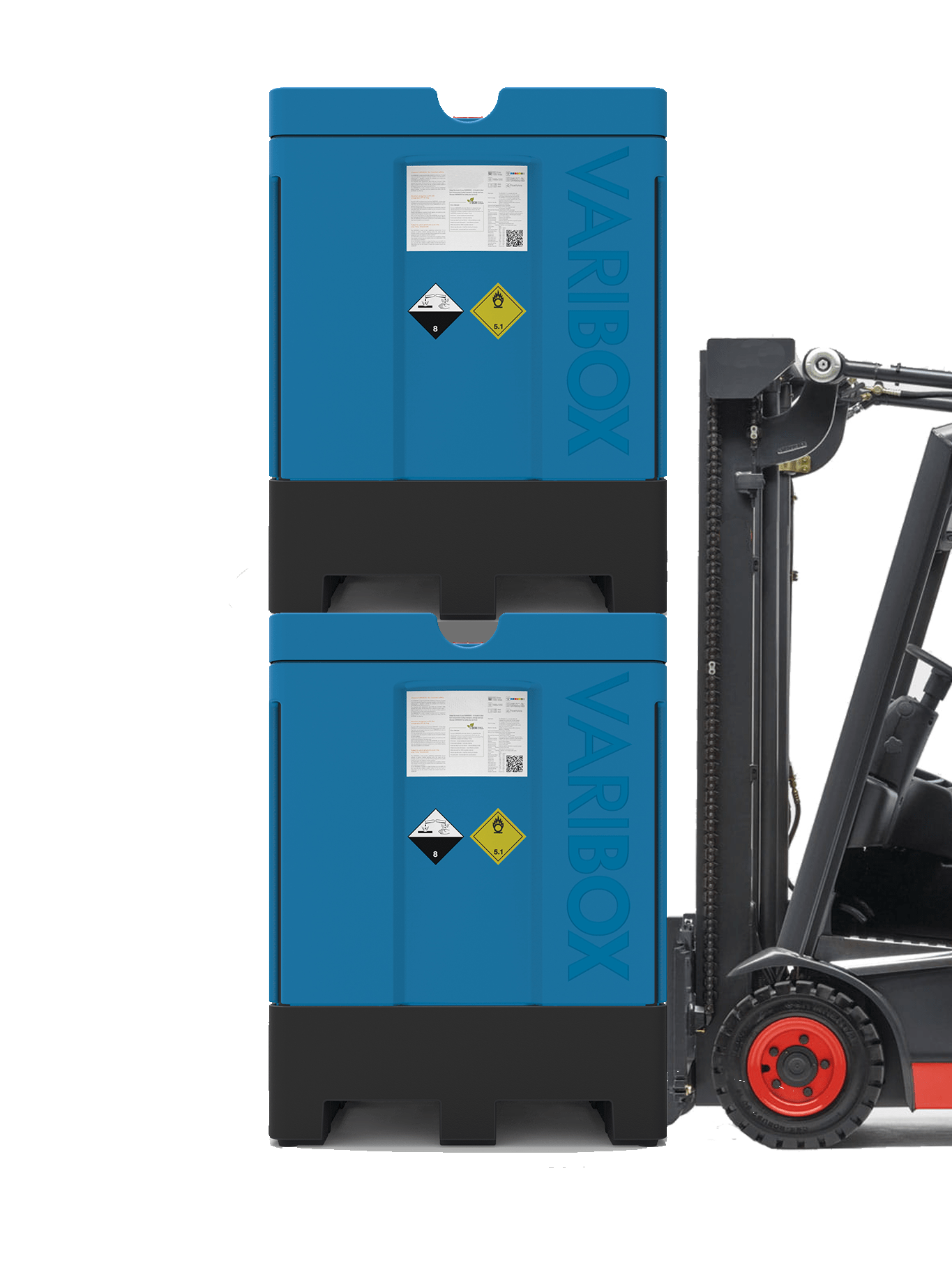 Le gerbage des VARIBOX sur site - VARIBOX